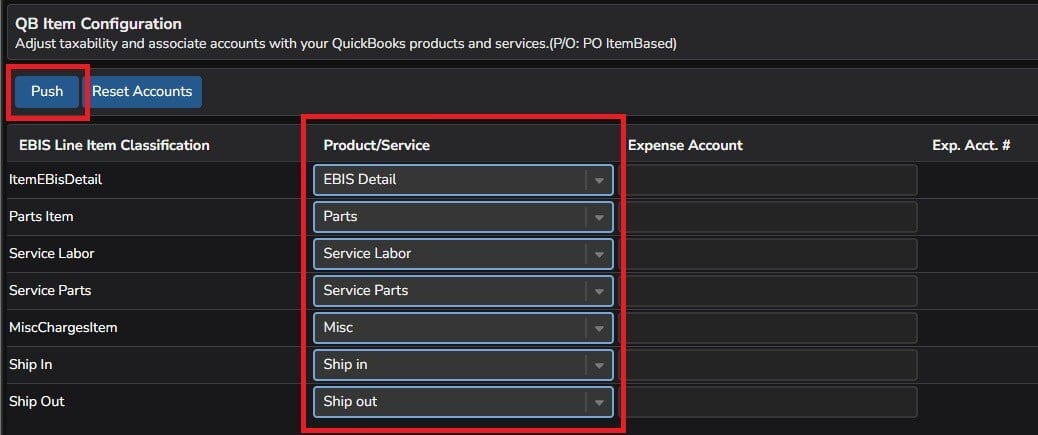 QuickBooks Online - 3.3 Create a Purchase Order Config Profile