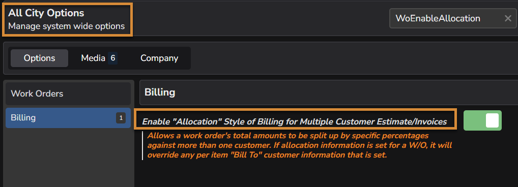 Applying Multiple Customers to one Aircraft Record & Split Billing
