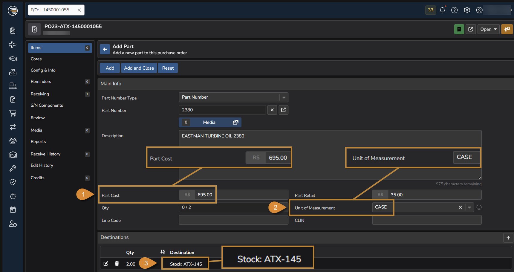 Units of Measurement (UOMs)