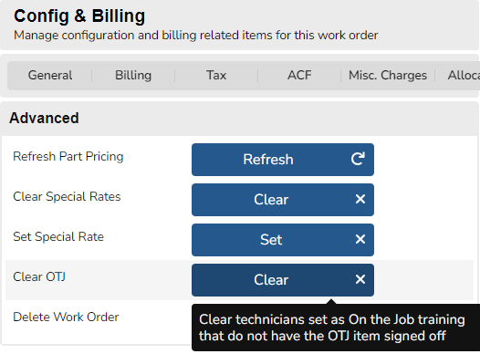 On the Job Training (OJT)
